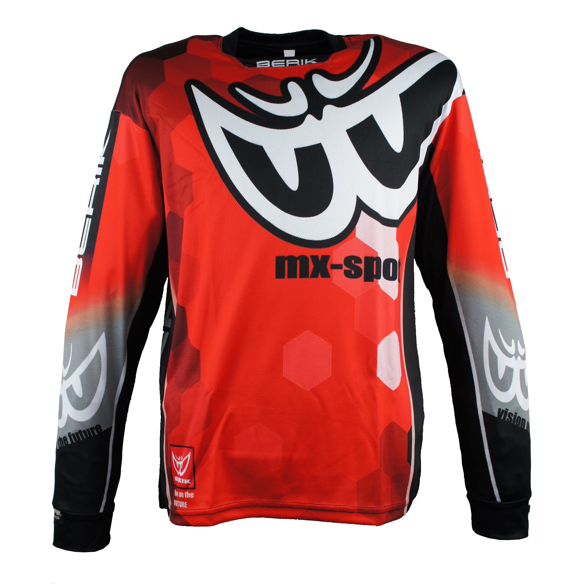 JT-227303-BK RED ベリック MXジャージ – BERIK